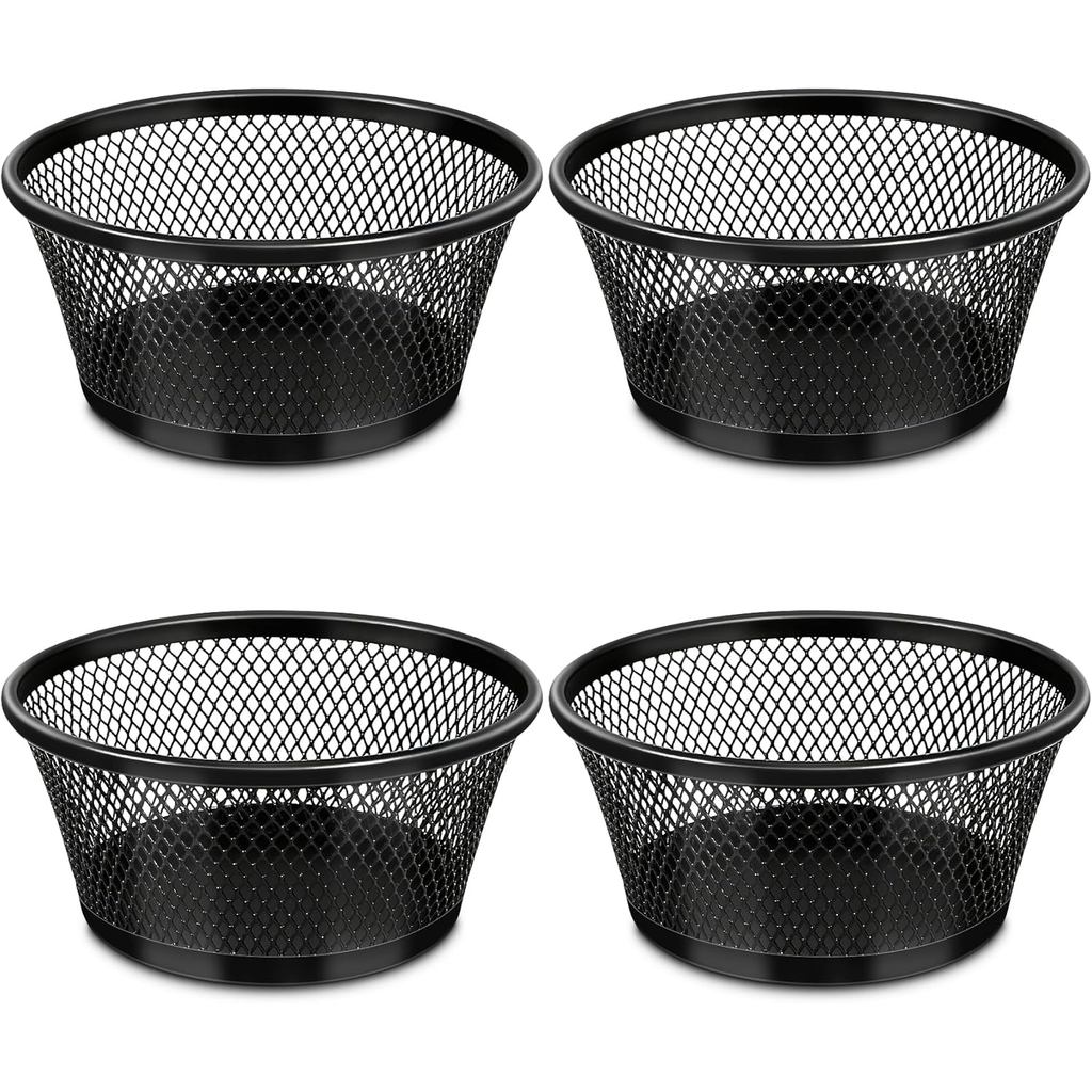 Smgmg Paper Clip Holder, Paperclip Holders for Desk, 4 Pack Paperclip ...