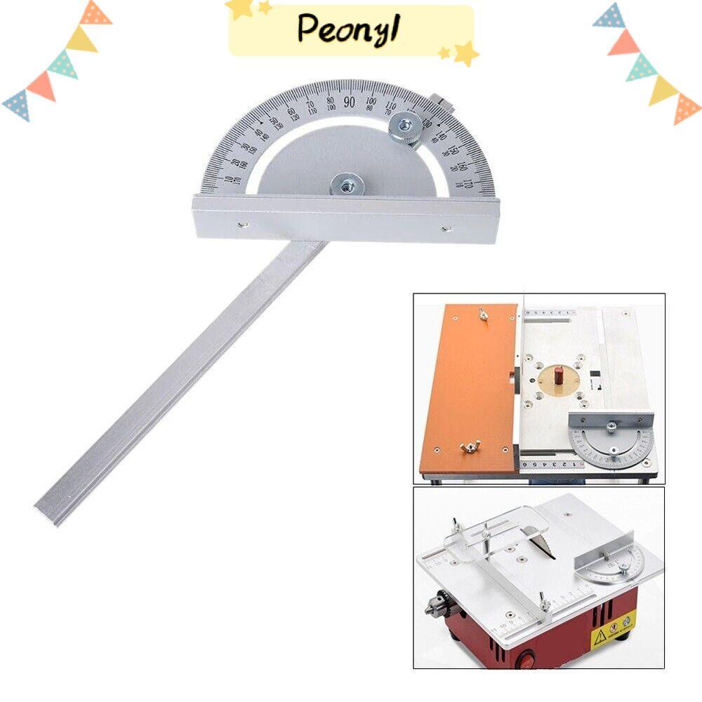 PROUDPEONY Table Saw Angle Ruler, T Slot Professional Miter Gauge, Mini ...
