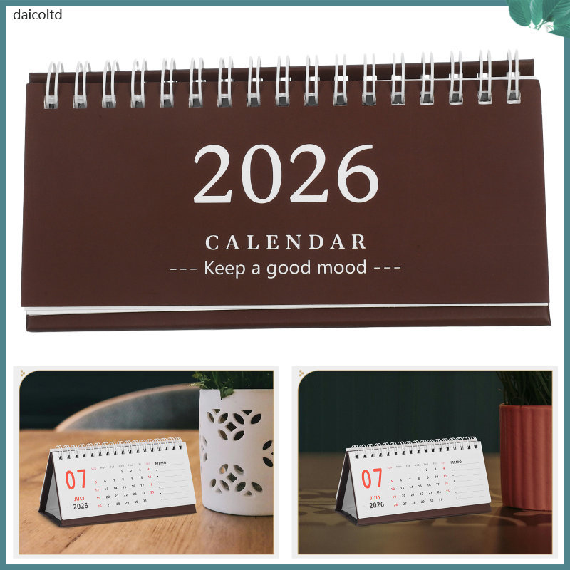 2025 Desktop Calendar Calendars New Year Mini Standing Countertop ...