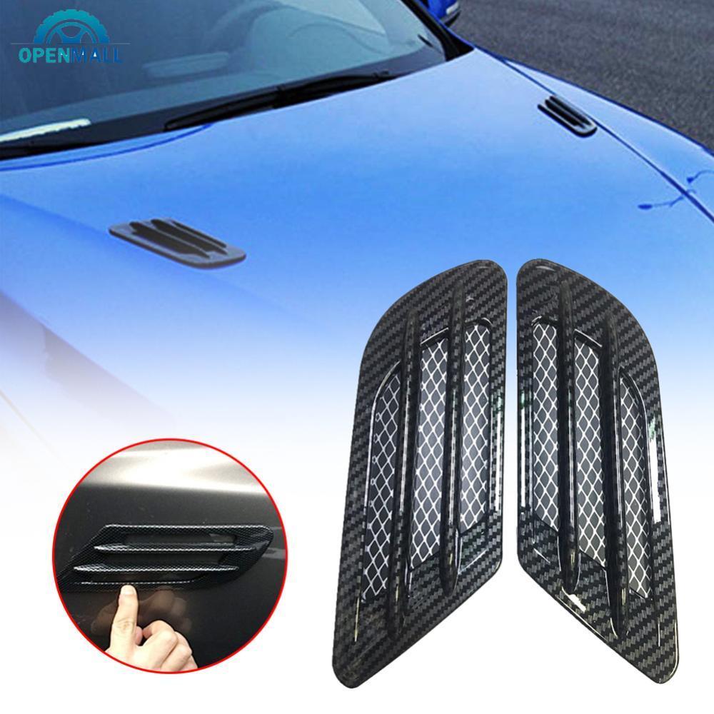 OPENMALL 2Pcs Universal Weatherproof Car Side Air Vent Fenders Hood ...