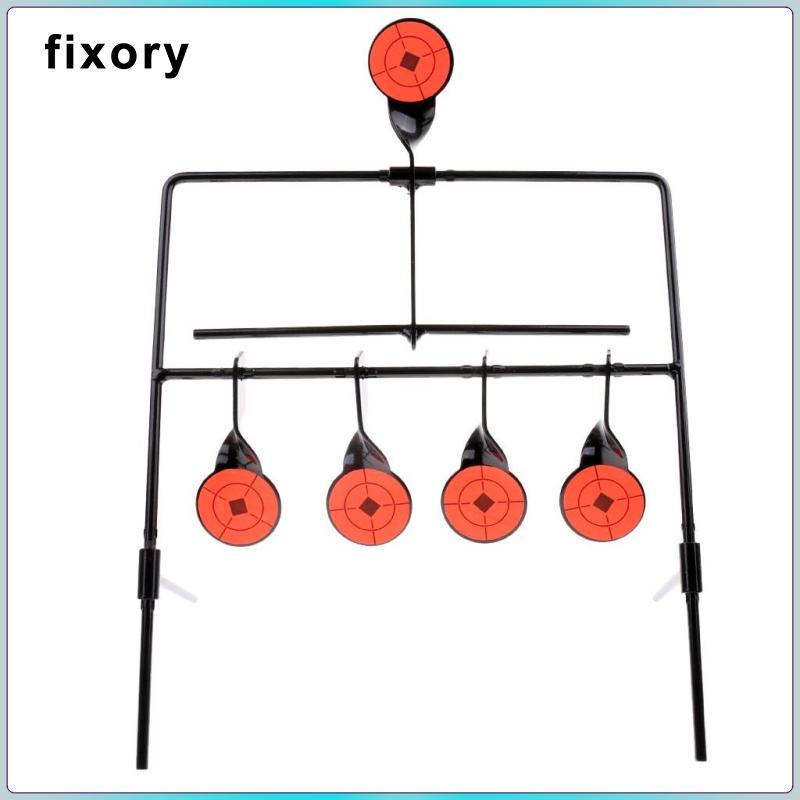 fixory Shooting Resetting Target Heavy Duty Steel Stand Shooting ...
