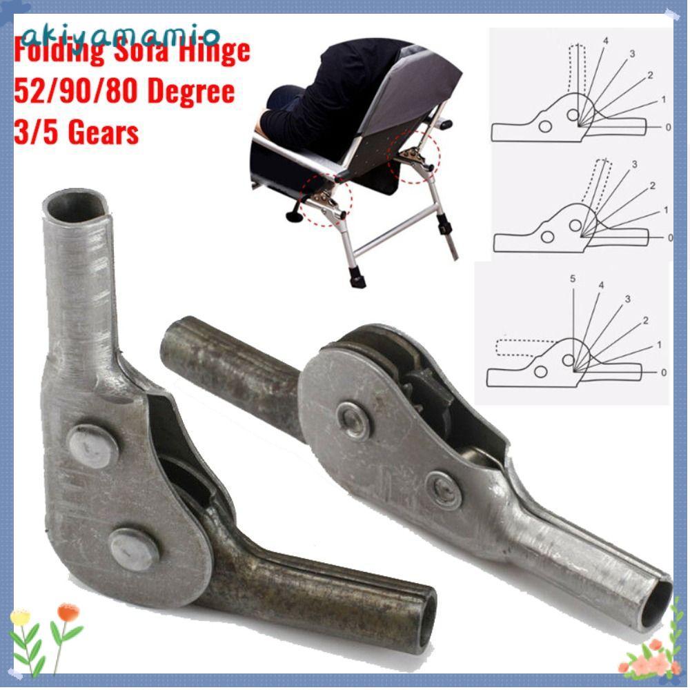 AKIYAMAMIO Sofa Angle Adjuster Joint, 54/90/180 Degree Foldable Folding ...
