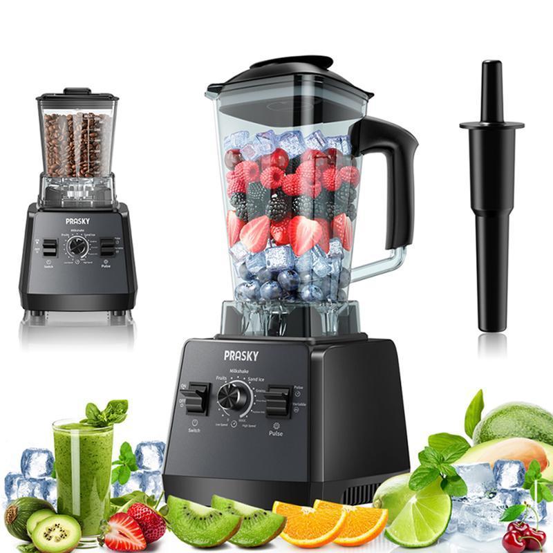 Prasky Professional Blender,Kitchen for Blender 68oz 2 Containers ...