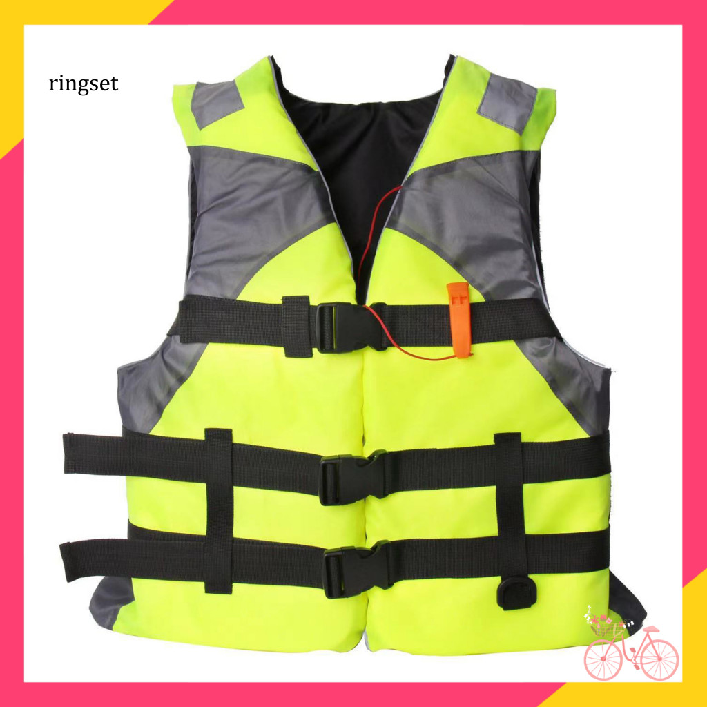 [Re] Three-row Buckle Life Jacket Safety Flotation Garment High ...