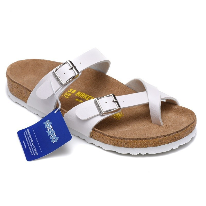 German Imported Set-Toe Cork Slippers Sandals Mayari Series Genuine ...