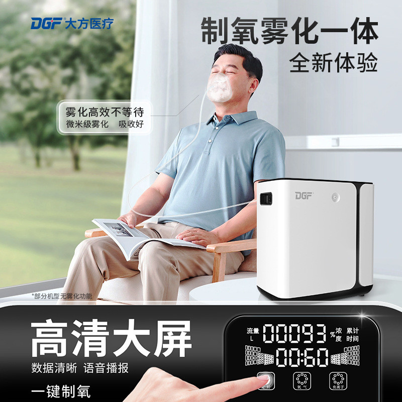Negative Ion Home Oxygen Bar Plug-in Elderly Oxygen Inhaler Plateau ...