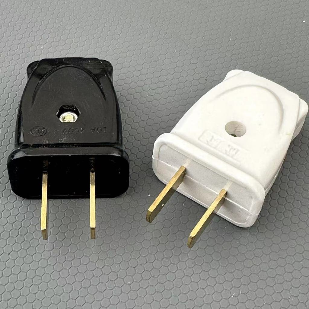 Black two-pin plug two-pin two-way10a220v Power Supply Two-Way ...
