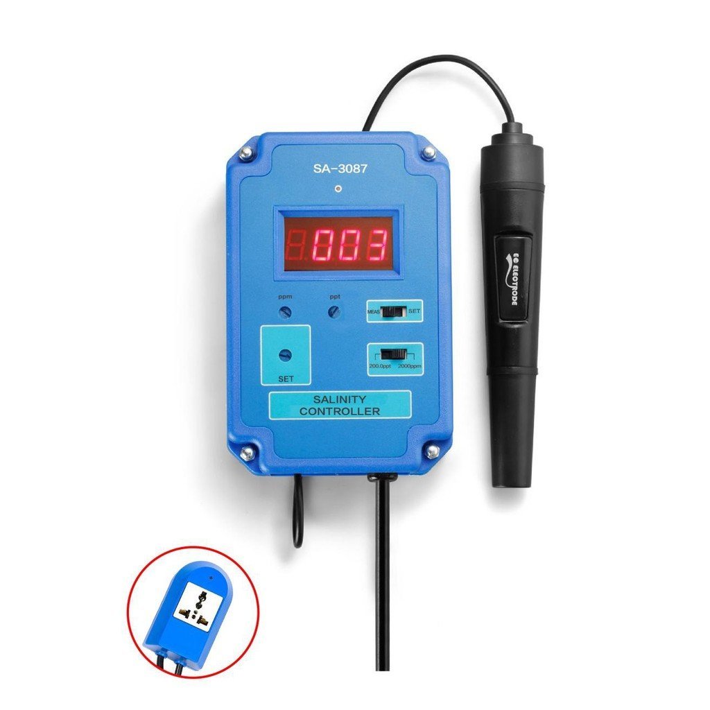 EC Water Quality Monitor Digital Conductivity Controller Aquaculture ...