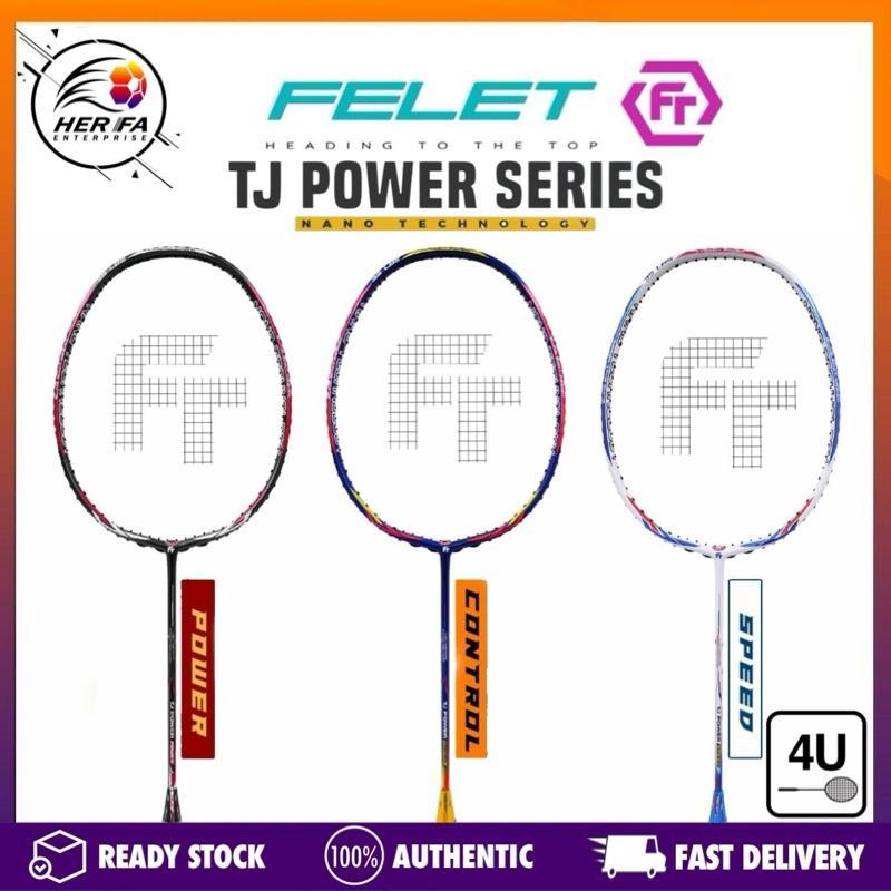 FELET TJ POWER POWER / CONTROL / SPEED 4UG1 Badminton Racquet MAX ...