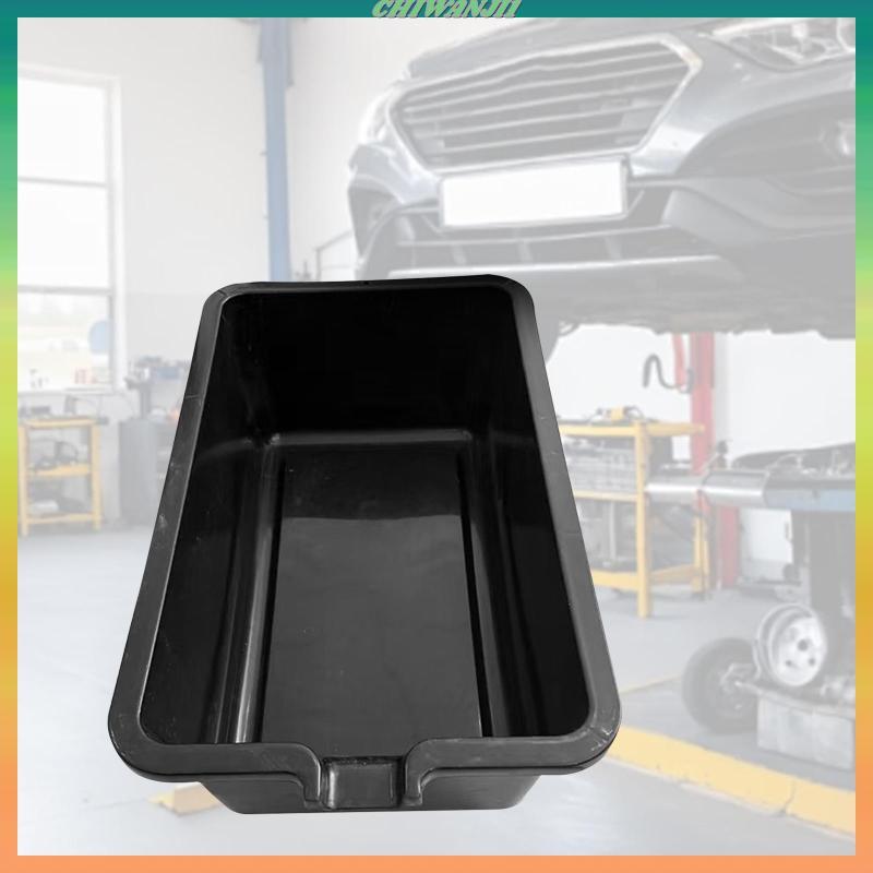 [Chiwanji1] Oil Drain Pan Waste Oil Collection Tray Maintenance Catcher ...