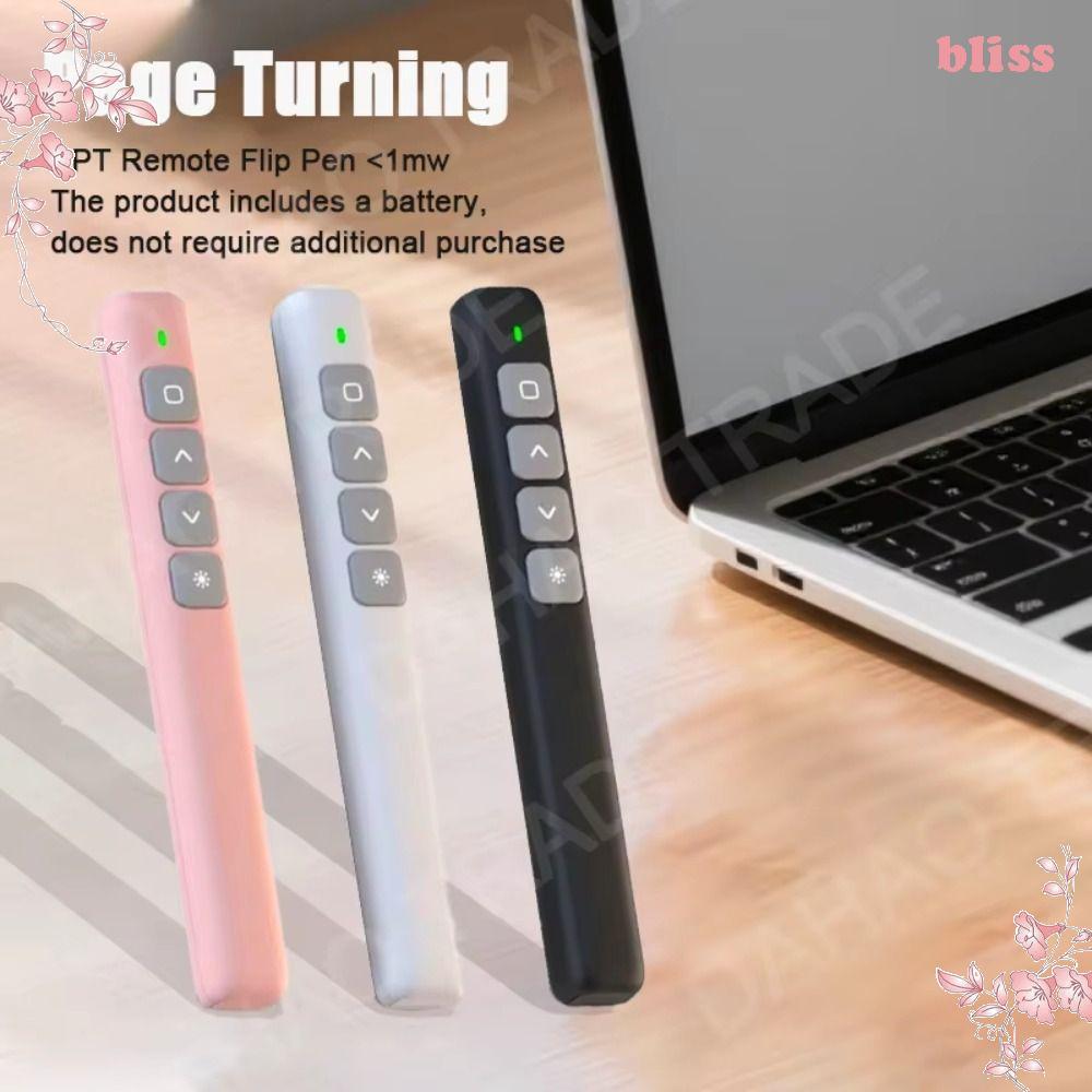 BLISS Whiteboard Remote Control Pen, USB Control Meeting PPT Laser Flip ...