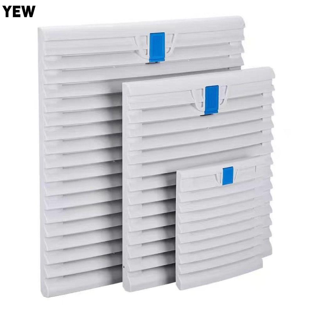 YEW Shutters Fan Grille, Without Fan ABS Cabinet Ventilation Filter ...
