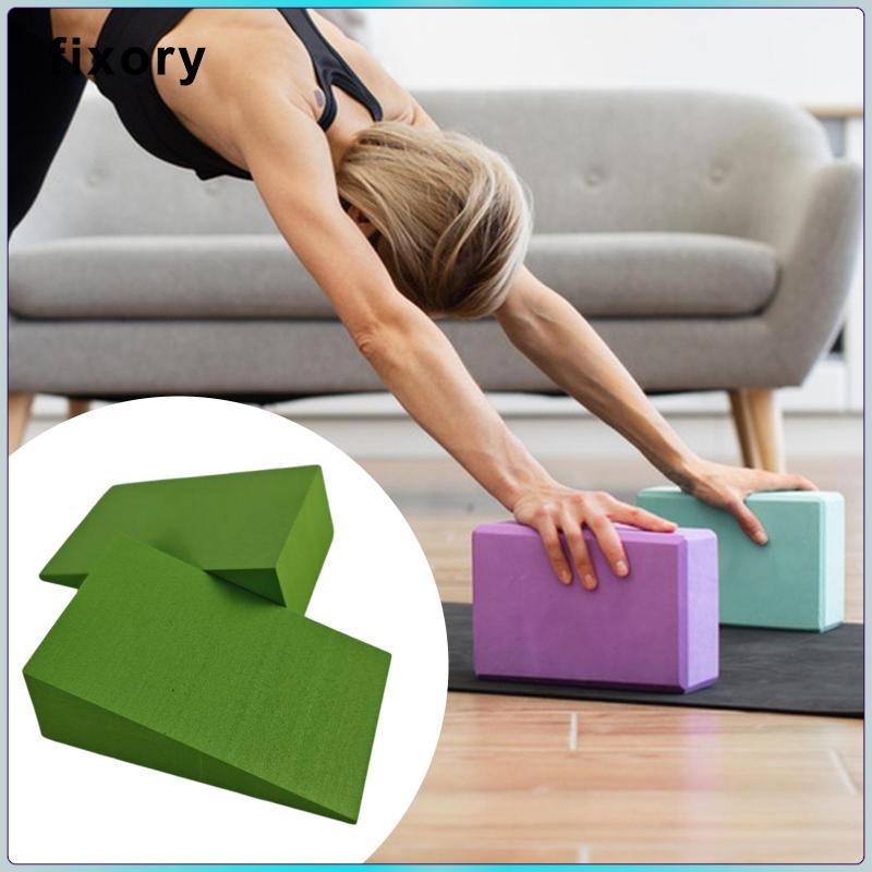 fixory Set of 2 Inclined Calf Stretching Boards, Squat Training ...