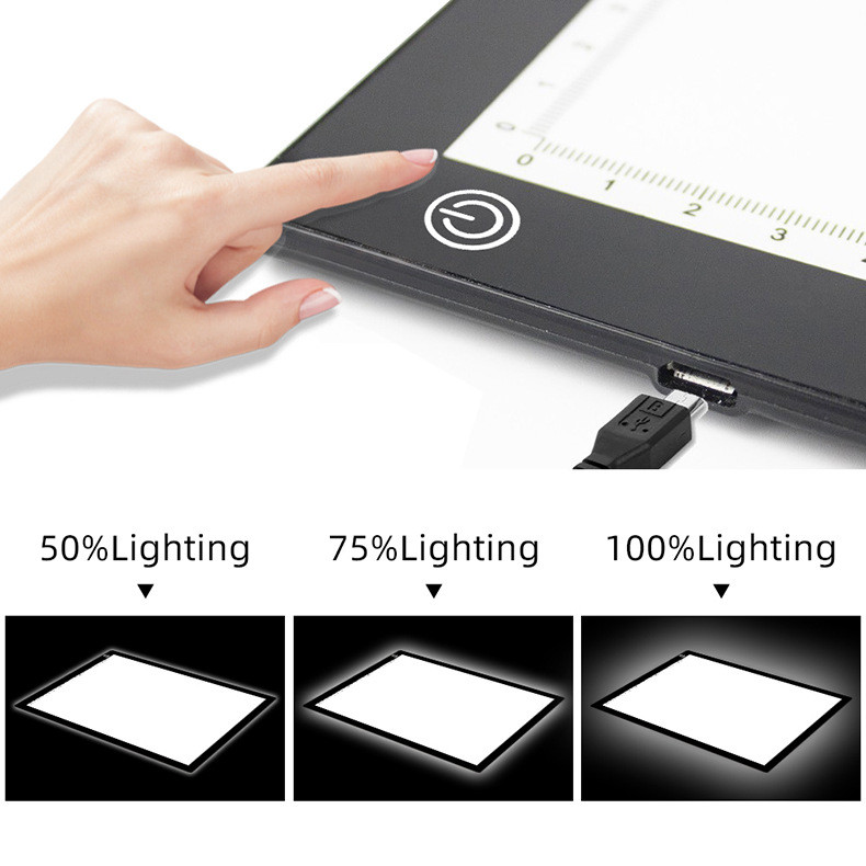 Ultra-Thin A3Copy Desk Magnetic Copy Board Children's Anime Tracing ...