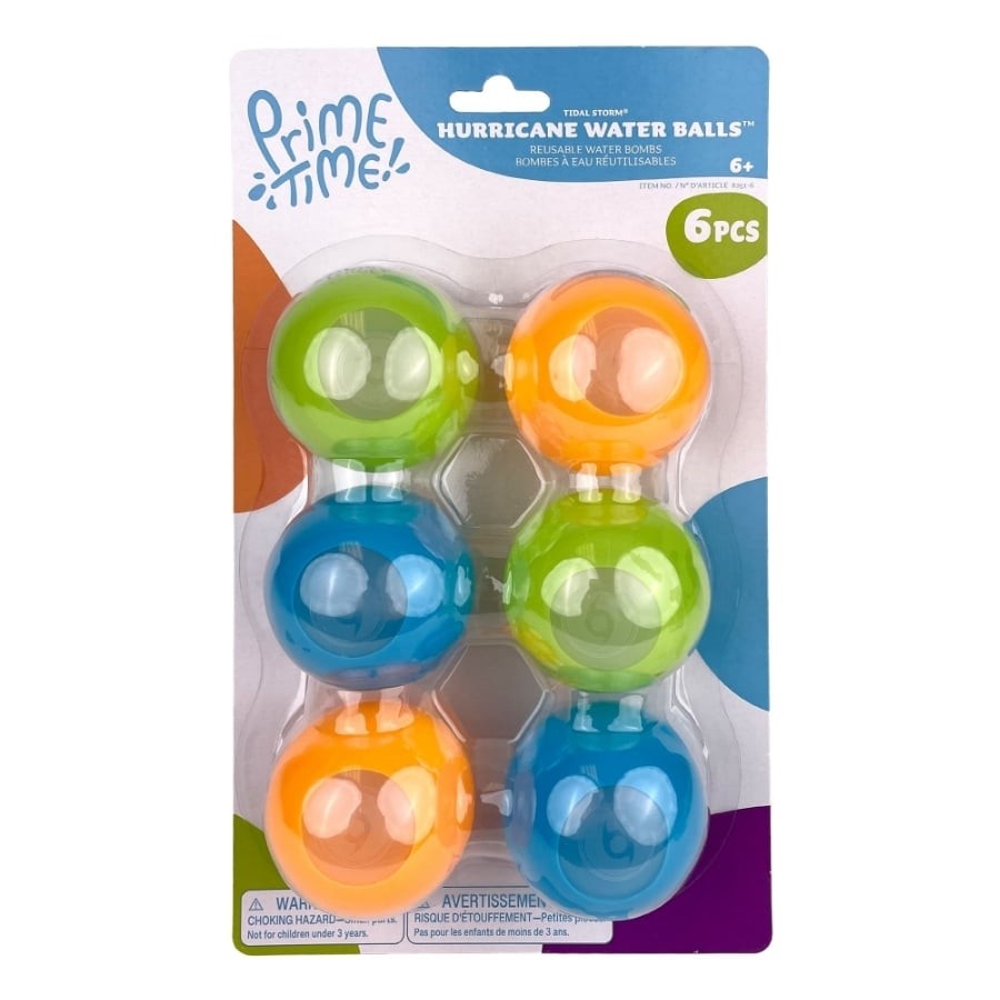 Tidal Storm Hurricane Reusable Water Balls - 6 Pack | Shopee Singapore