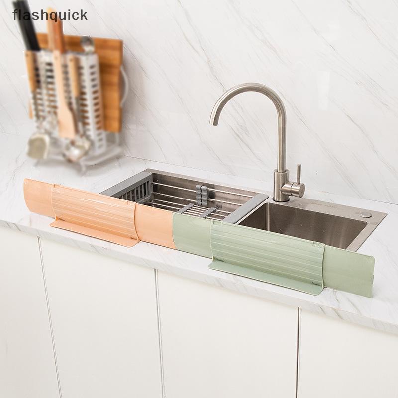 flashquick Scalable Kitchen Sink Water Splash Guard Washing Basin Anti ...