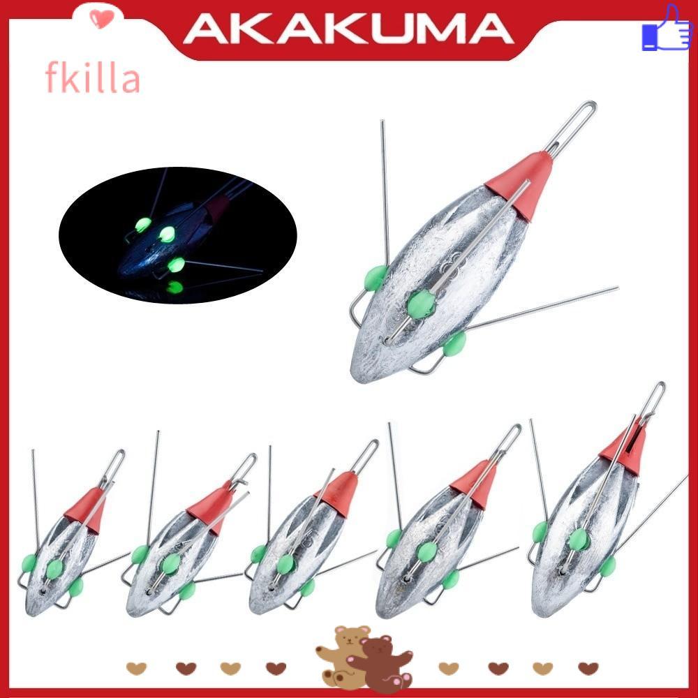 FKILLA Sputnik Fishing Sinker, 3oz-8oz Weight Beach Design Surf Fishing ...