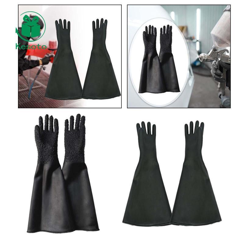 Kesoto Sandblasting Gloves Waterproof Sandblasting Gloves for Abrasive ...