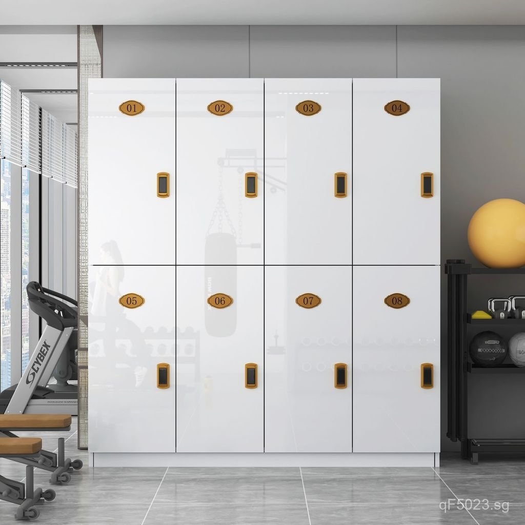 Locker Cabinet Yoga Studio Employee Gym Bathroom Center Wooden Locker ...