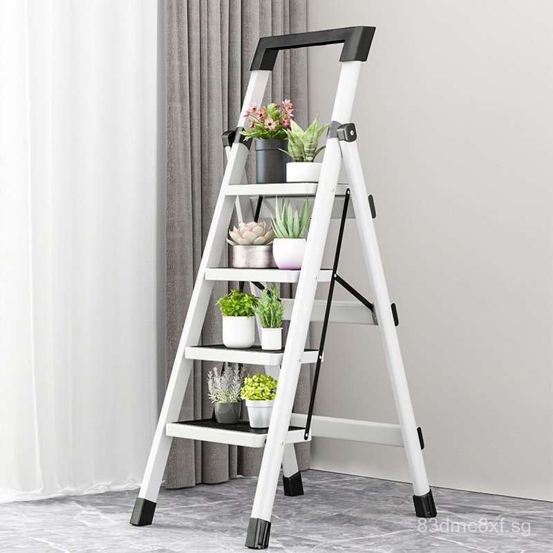 Home Use Lightweight Small Folding Ladder Indoor Seven Steps Eight ...