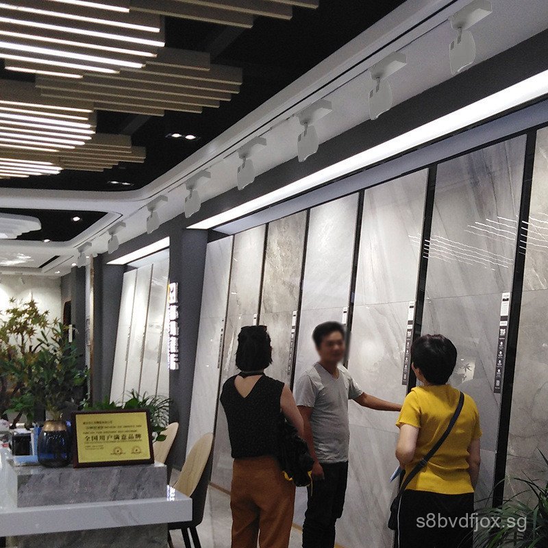 Tile Spotlight Wall Sweeping Diffused Spotlight COB Track Spotlight ...