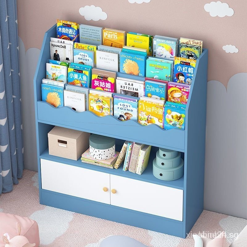 Bookshelf Floor Simple Book Shelf Storage Rack Home Children's Room ...