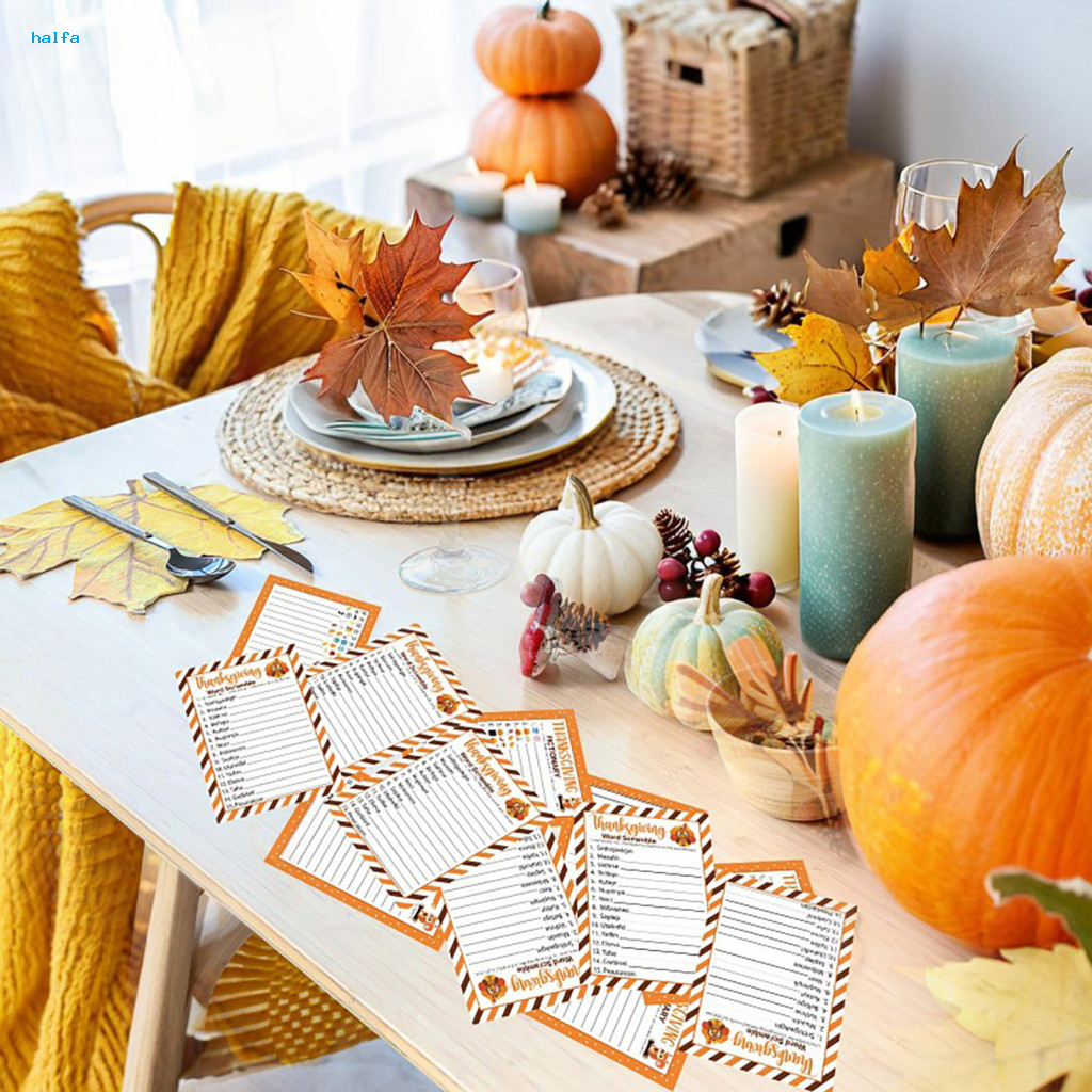 {halfa} Thanksgiving Game Cards Classroom Thanksgiving Games ...