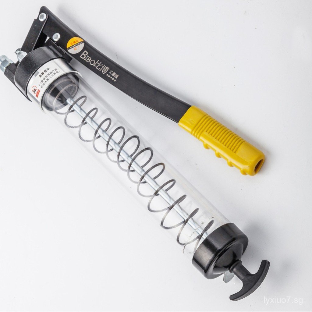Bibo Transparent Grease Gun Single-Press Oil Injector Excavator Car ...