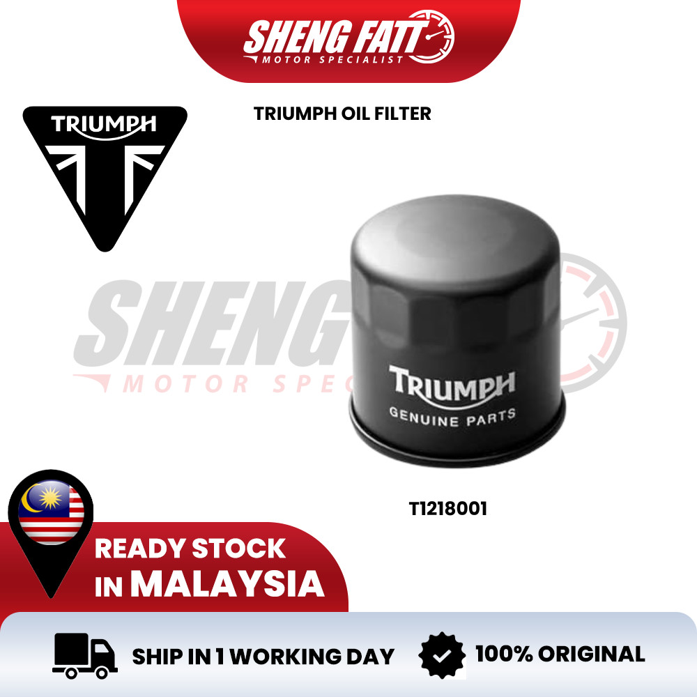 Triumph Oil Filter T1218001 Triumph Bonneville Speedmaster Daytona ...