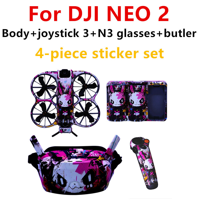 Set of Stickers For DJI NEO 2 Sticker Body Feel Smooth Fly Set Unmanned ...