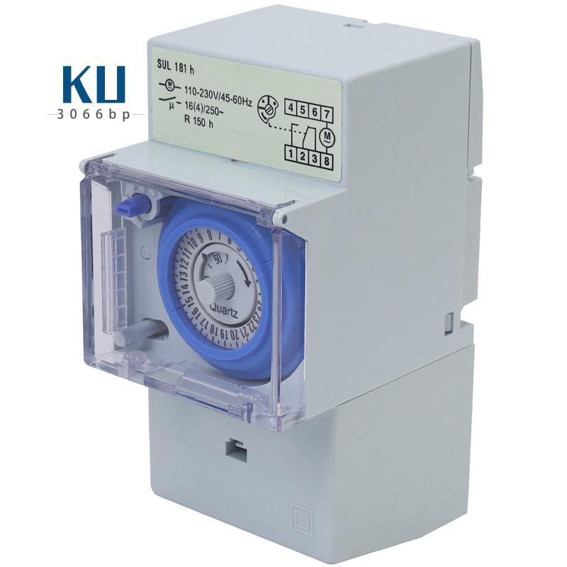 Mechanical Timer 24 hours Time Switch Relay Electrical Programmable ...