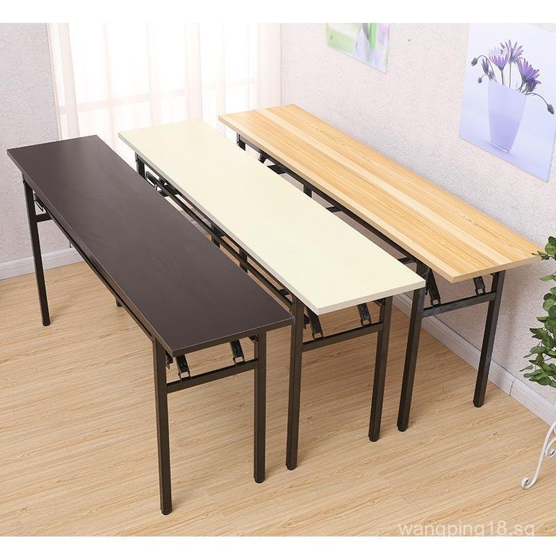 Wall-Mounted Storage Rack Long Narrow Desk Small Office Desk Simple ...
