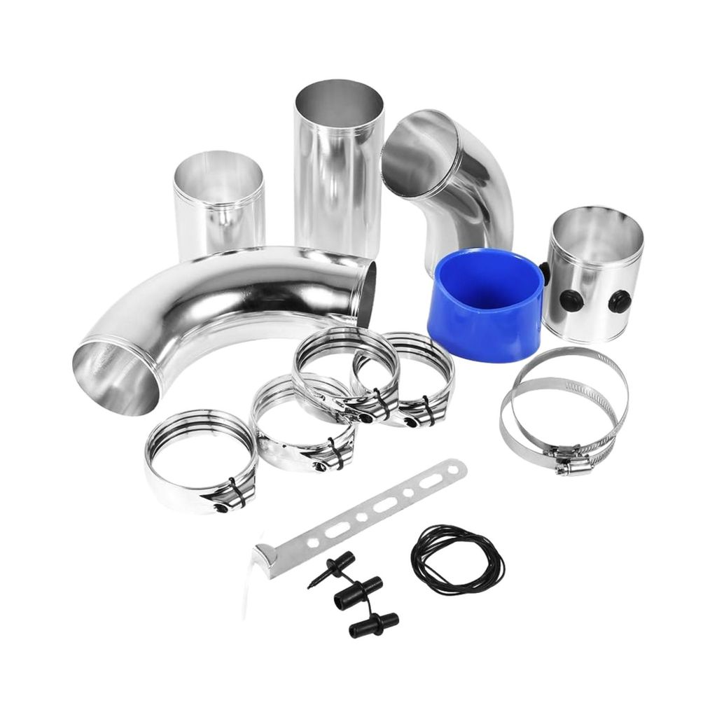 Air Intake Aluminium Pipe Tube Car Cooling Systems Turbo Kit Cold ...
