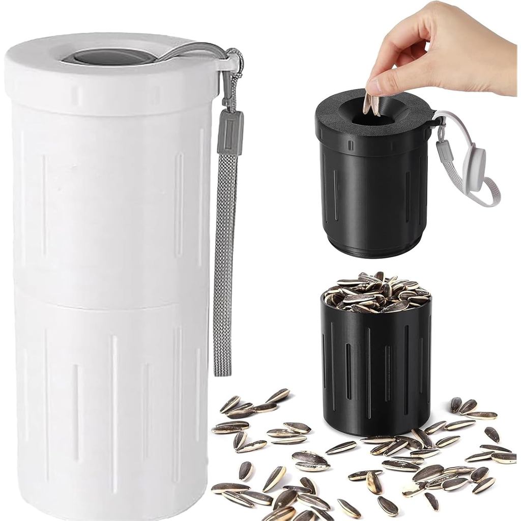 Sunflower Seed Spit Cup Portable 3D Printed Snack Bowl with Shell ...