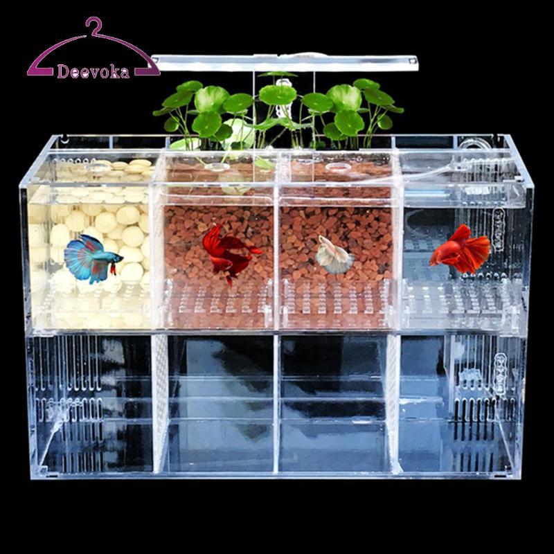 [Amleso2] Fish Basket Aquarium Fish Tank Fish Breeding Box Decor Desk ...