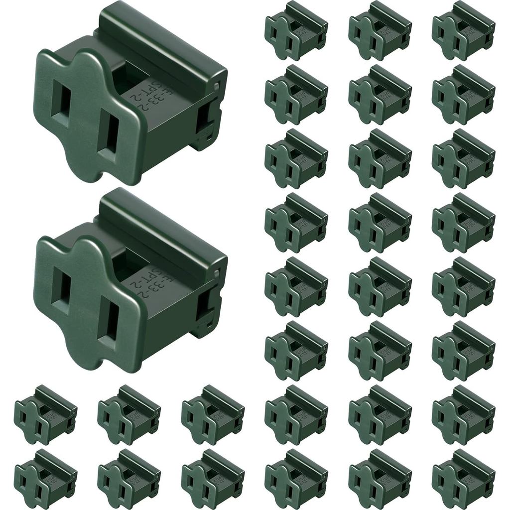 SPT-2 Christmas Light Slip Plug Vampire Plug Slide Plug Inline Zip Plug ...