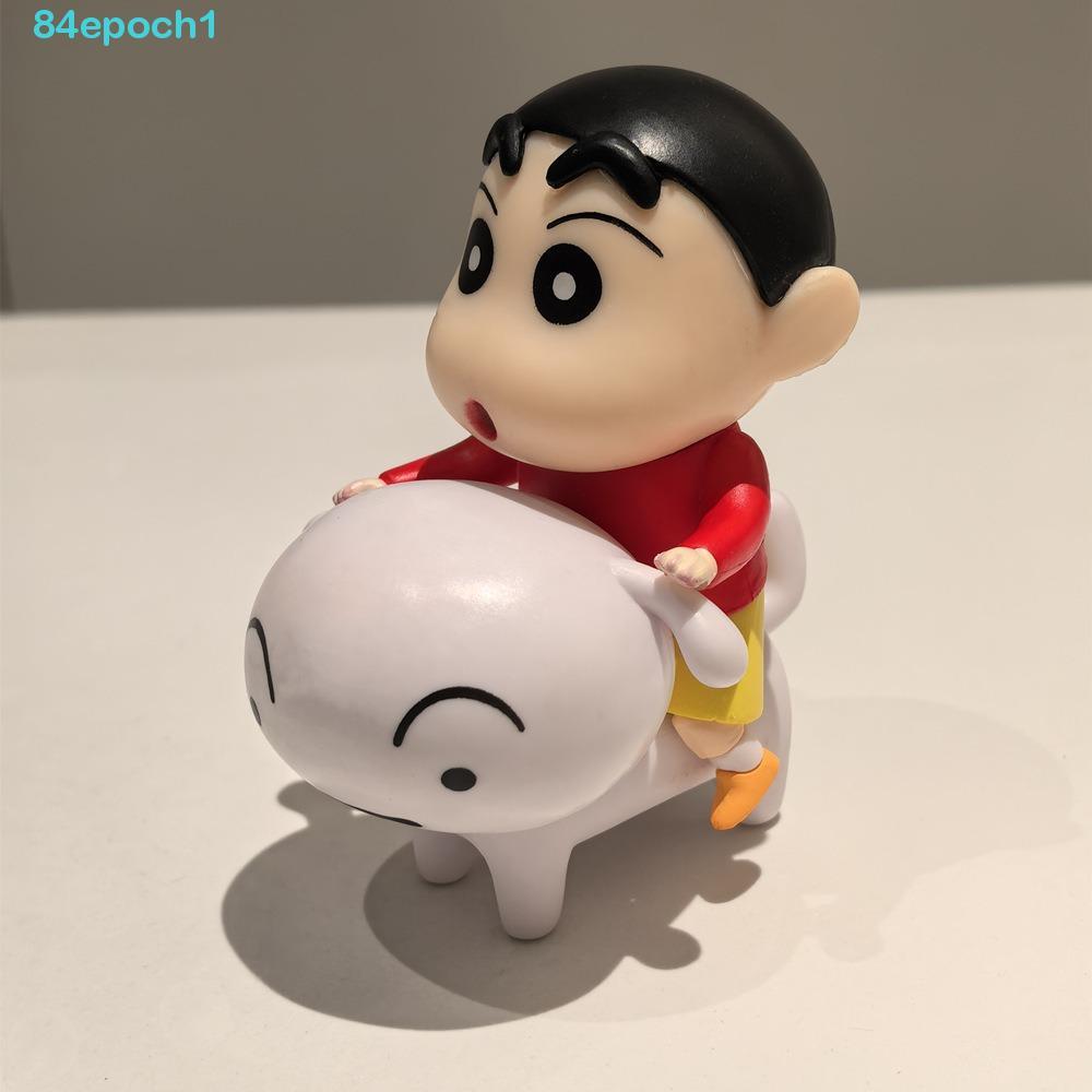[READY STOCK] Shin Chan Model Toy, Riding Nohara Shiro Decorative ...