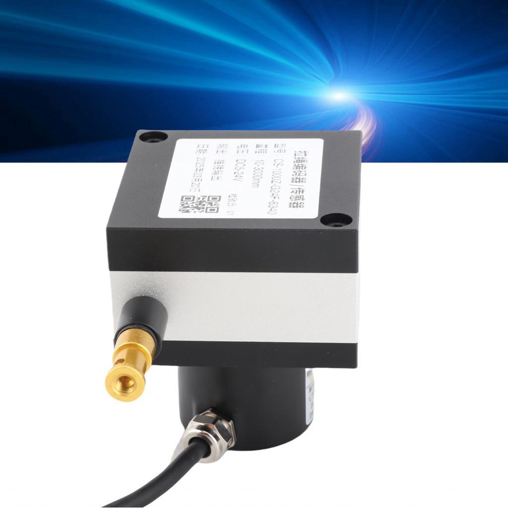 Draw Wire Encoder Cable 10 To 3000mm Range Dia 38mm Efficient Compact ...