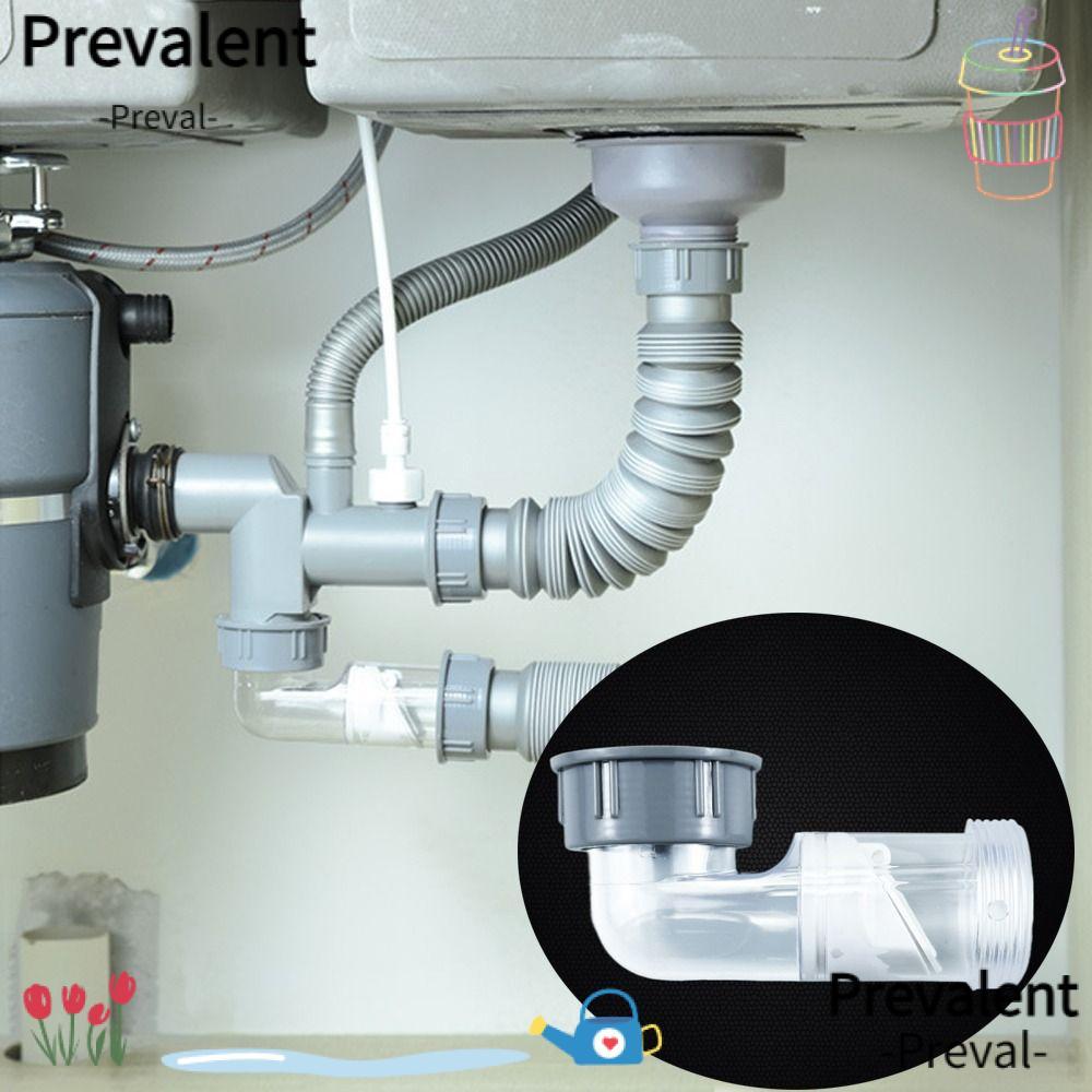 PREVALENT Drain Pipe Joint, Curved Tube Universal Wash Basin Drainage ...