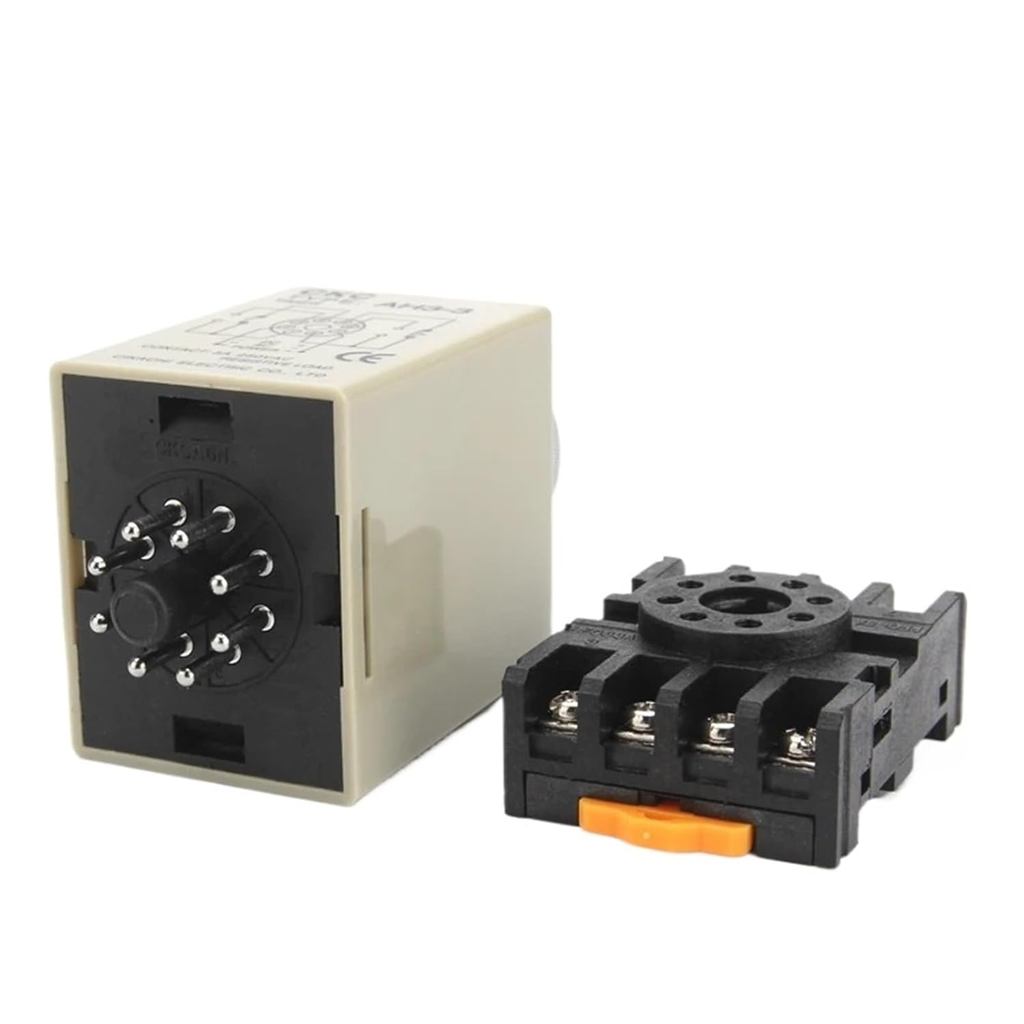 AH3-3 220V 50/60HZ 1S-60M Attached Bottom Seat Power On Delay Time ...