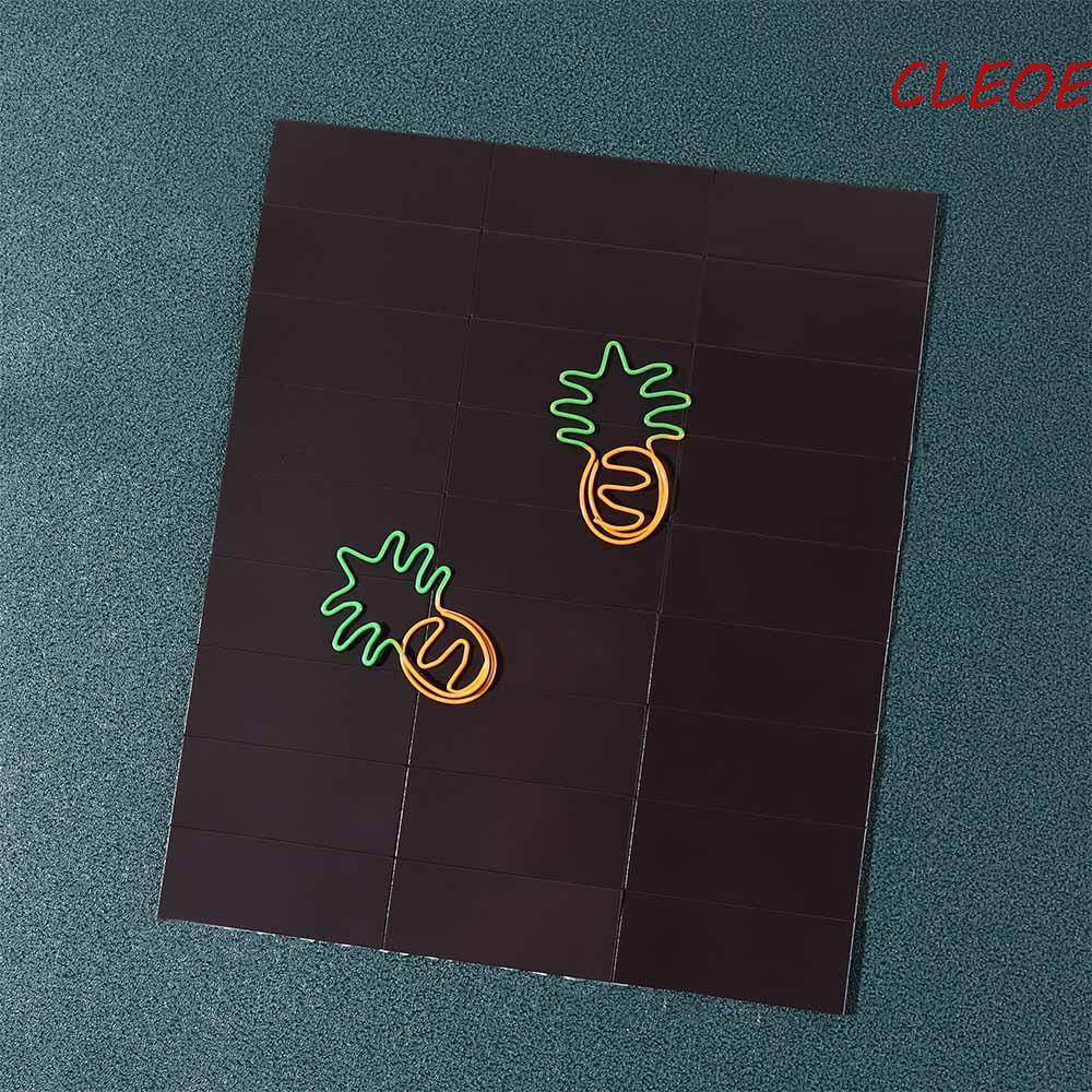 CLEOES Magnet Blackboard Sticker, Flexible Rectangular DIY Magnetic ...