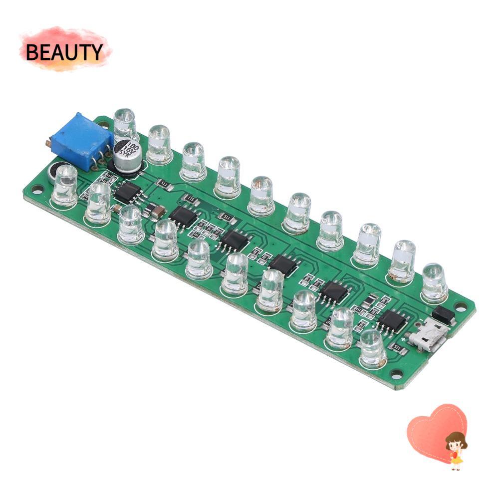 BEAUTY VU Meter, Voice Control LED Display LED VU Meter, LED Indicates ...
