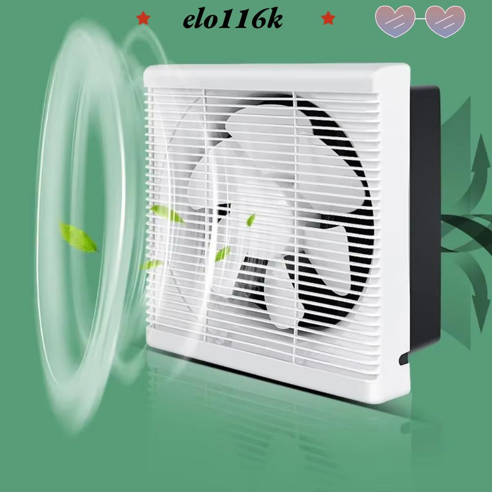 ELOK Ventilation Fan, Reversible Window Shutter Exhaust Fan, Through ...