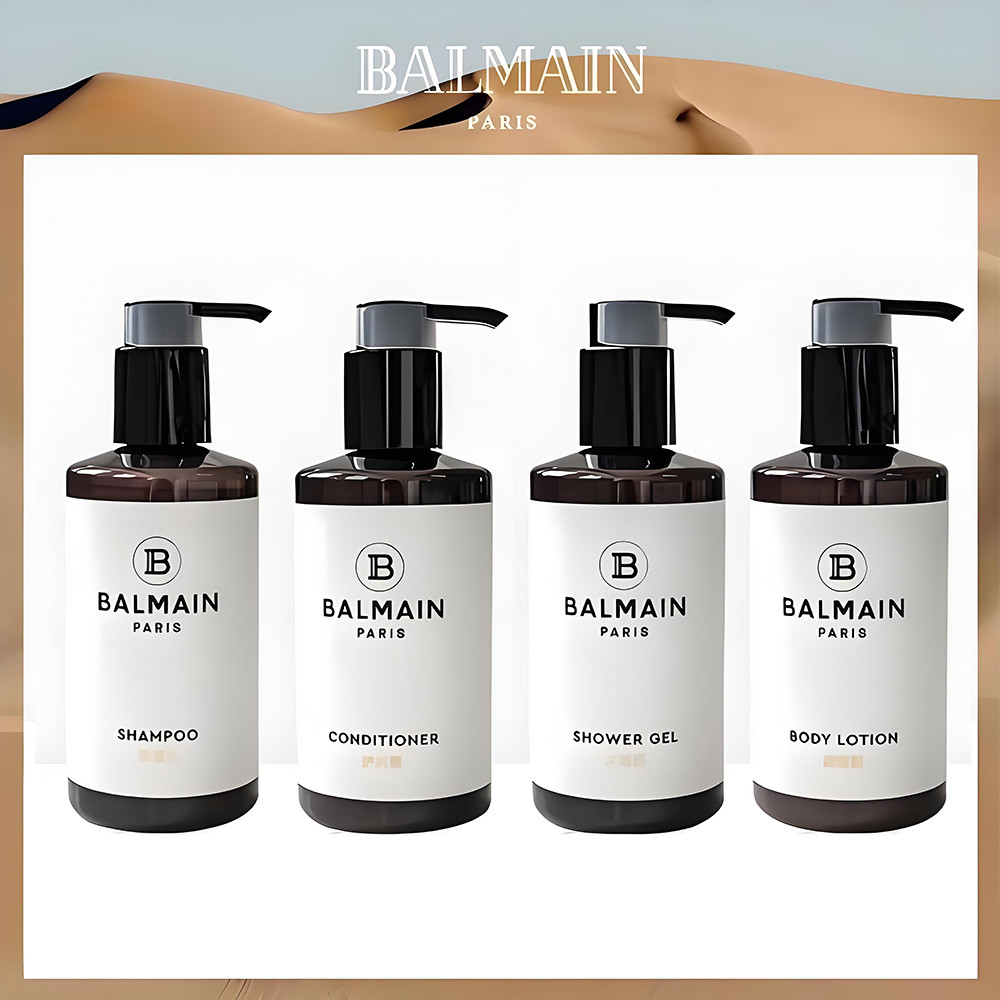 Balmain Grand Hyatt Hotel Shampoo/Conditioner/Body Wash/Shower Gel/Body ...