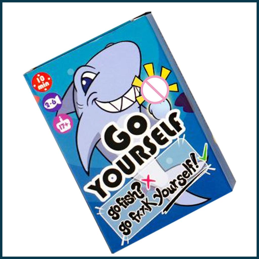 Adult Go Fish Card Game Portable Family Game for 2-6 Players Horrible ...