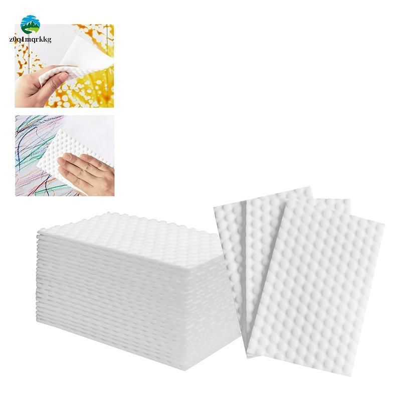 50 PCS Magic Sponge Eraser Sheets,Convex Point Melamine Sheets ...