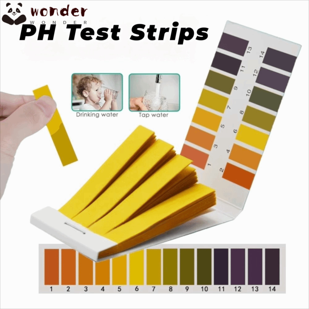 WONDER 80 Strips/pack Litmus Tester Paper, with Control Card Indicator ...