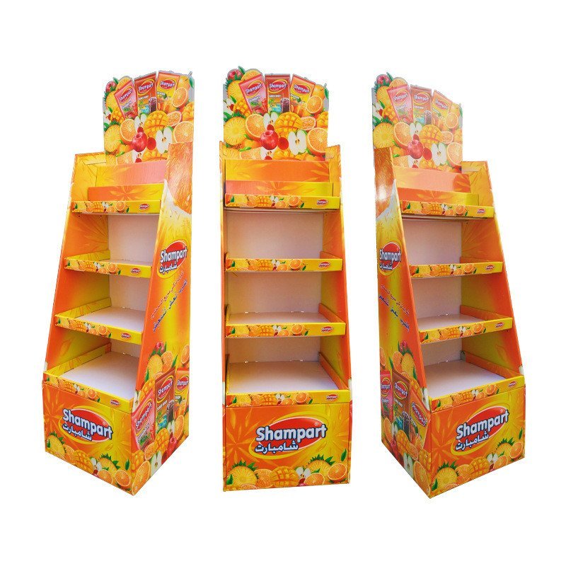 Paper Display Rack Paper Shelf Paper Shelf Floor Desktop Cardboard ...
