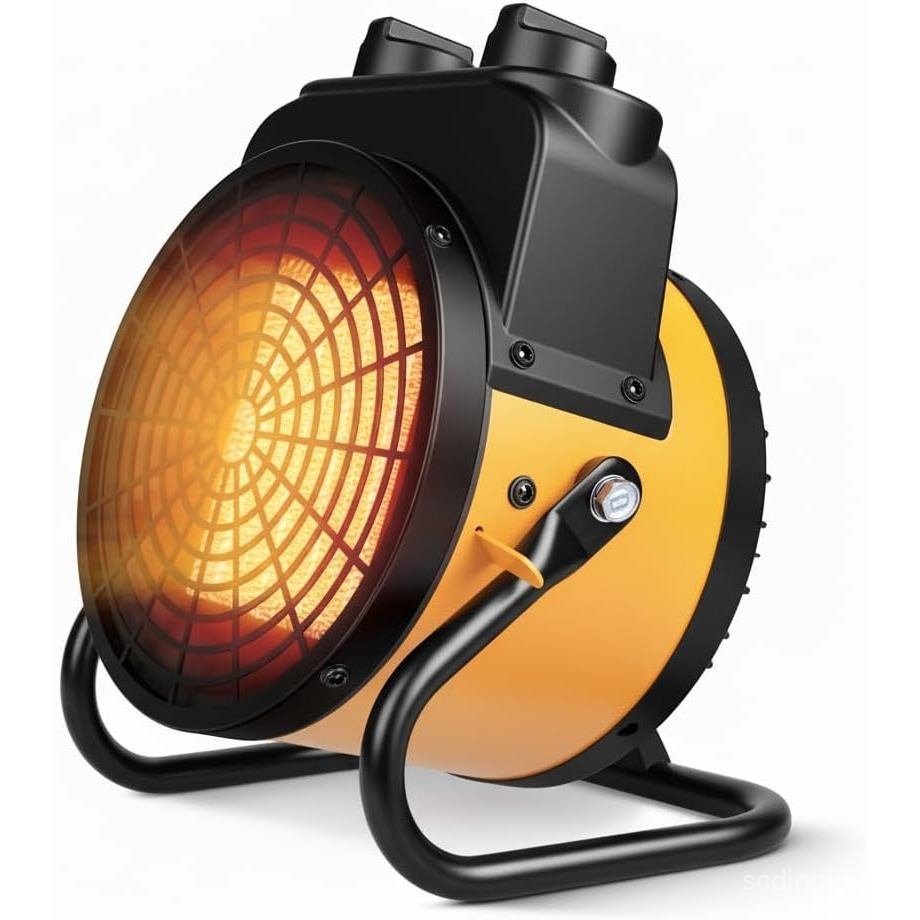 Air Choice 1500W Space Heater with Thermostat, Quick Heating Greenhouse ...