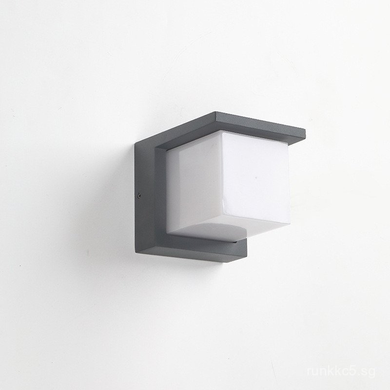 led Waterproof Wall Lamp Outdoor Simple Front Desk Background Wall Lamp ...